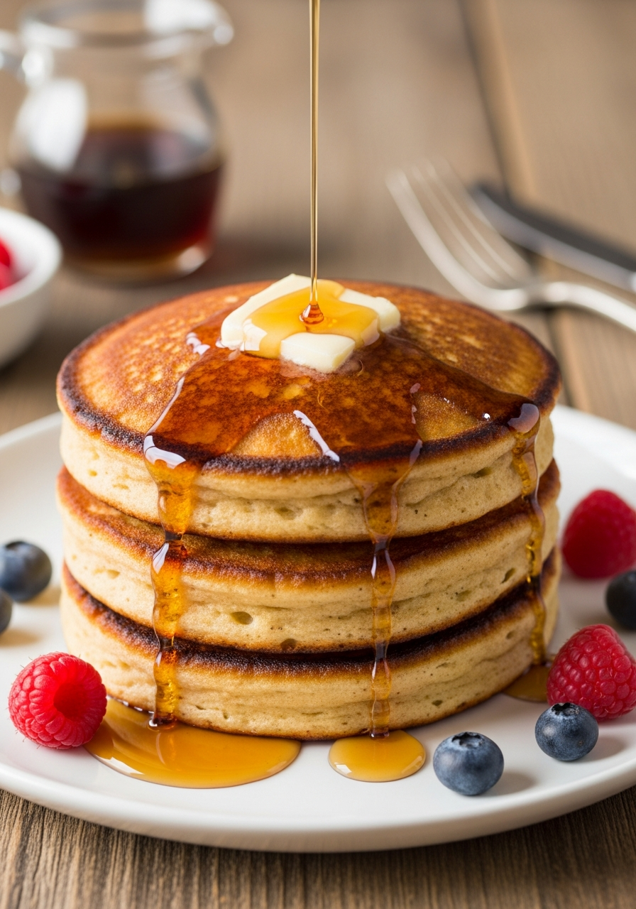 Grindstone Recipe - Rustic Stone-Ground Griddlecakes | CookWithAlixa ...